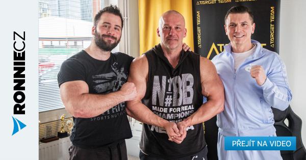 Martin Novotný - trénink prsou a bicepsů se Slávkem Vinograd | Ronnie.cz