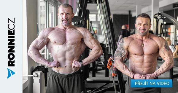 Miroslav Kubec a David Černý - trénink prsou a tricepsů | Ronnie.cz